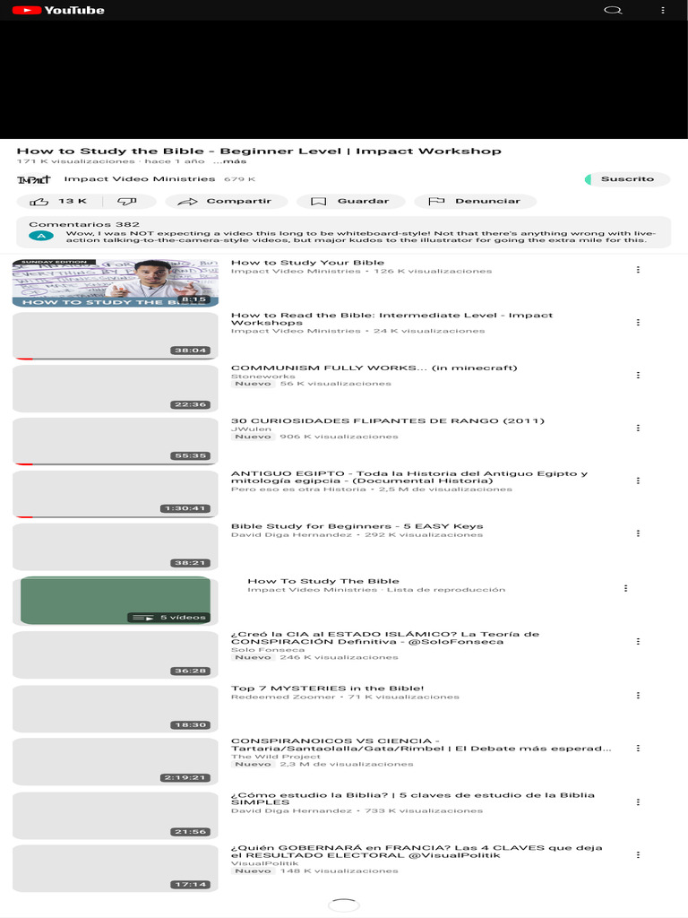 How To Study The Bible - Beginner Level Impact Workshop - YouTube | PDF