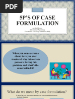 5Ps Case Formulation Guide | PDF | Career & Growth