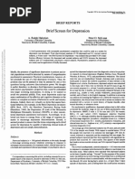 K10 Psychological Distress Scale Guide | PDF | Mental Disorder ...