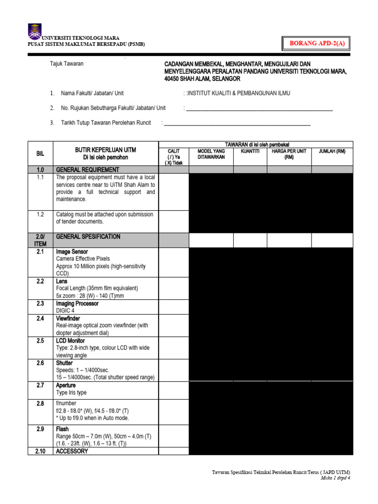 Apd - 2 (A) - Contoh | PDF