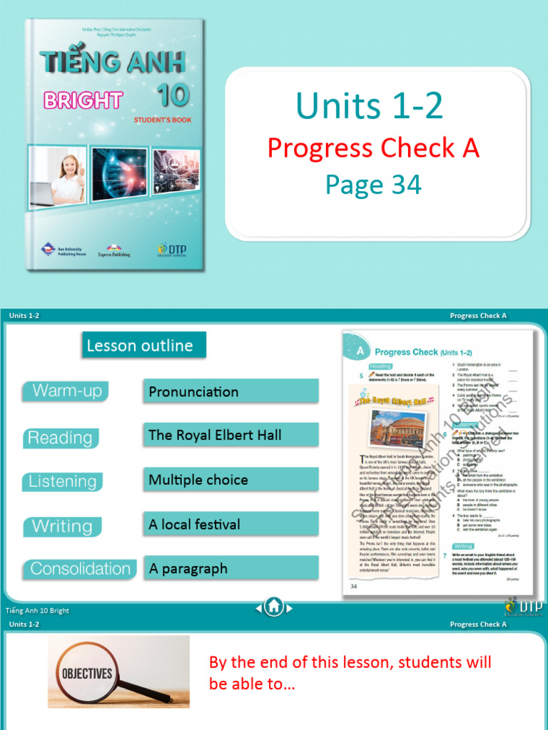 Progress Check A - Units 1 - 2 - Page 34 | PDF | Performing Arts