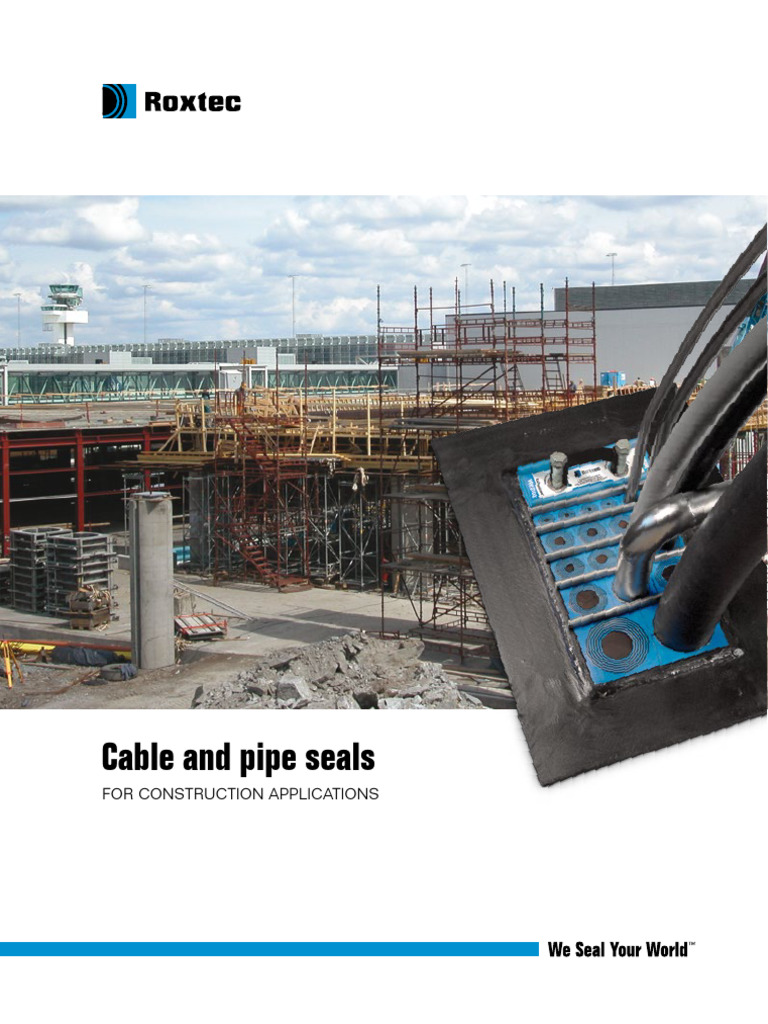Roxtec Construction Brochure en | PDF | Pipe (Fluid Conveyance ...