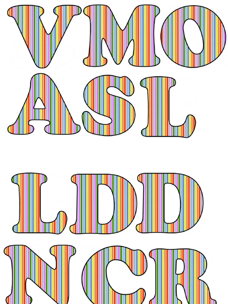 Letras para Banner | PDF