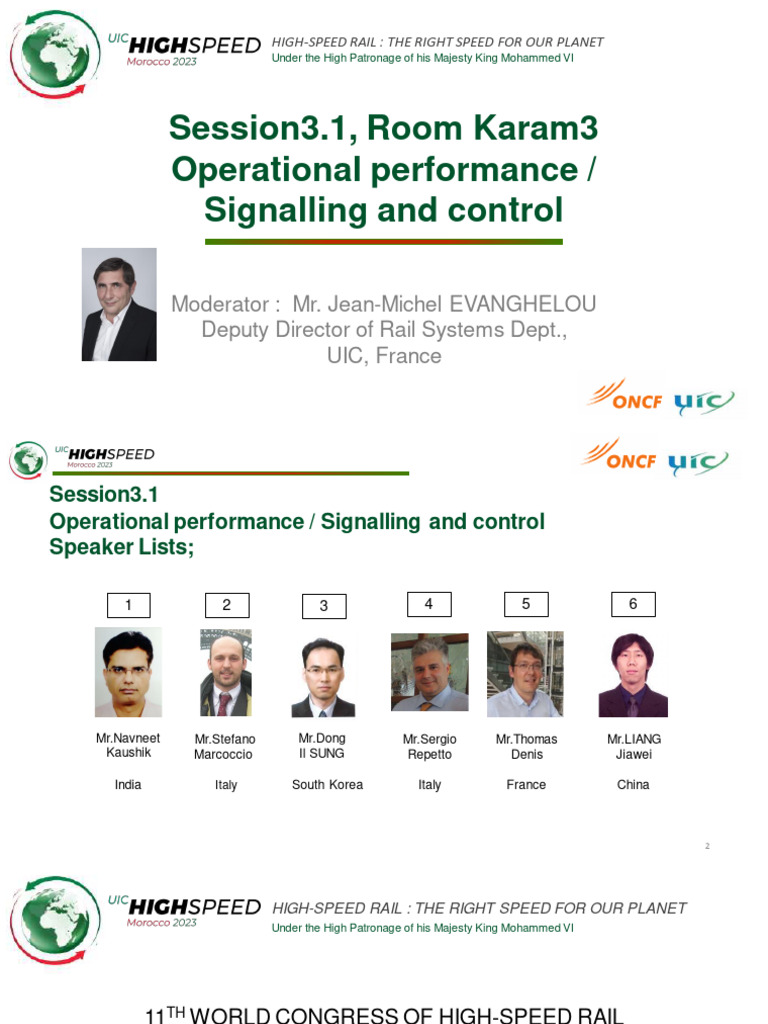 3.1-Operational-performance-Signalling-and-control | PDF | Rail Infrastructure | High Speed Rail