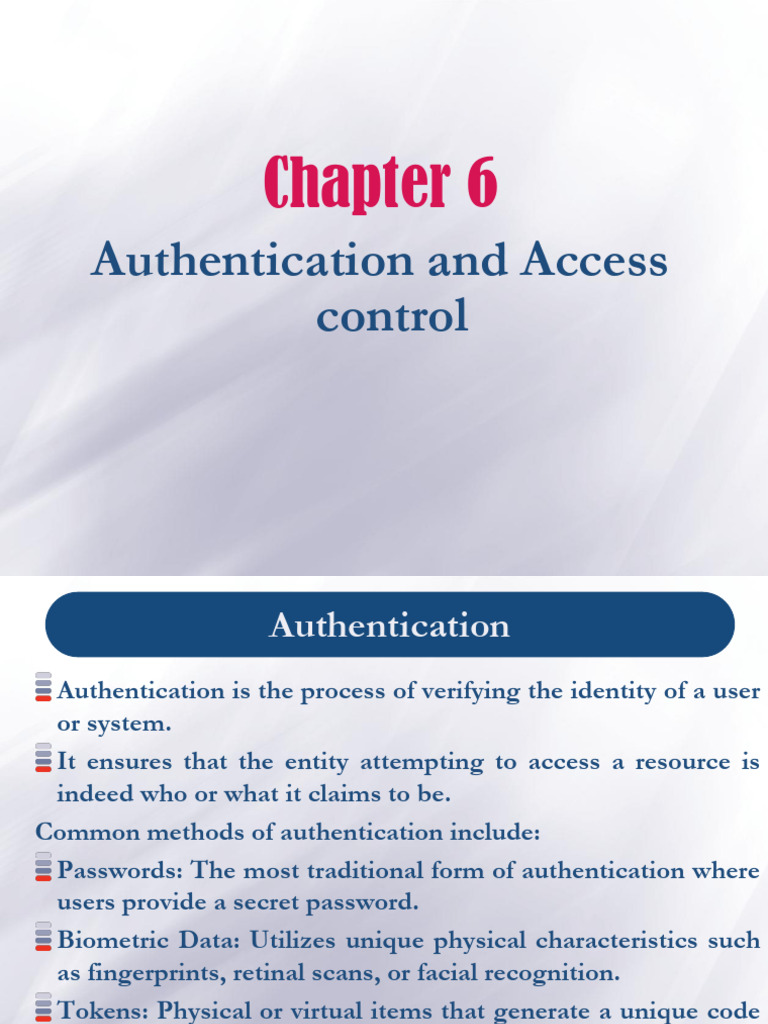 Security 6 | PDF | Computer Access Control | Password