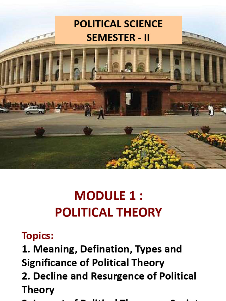 POL SCI MODULE 1-WPS Office | PDF | Communism | Political Philosophy