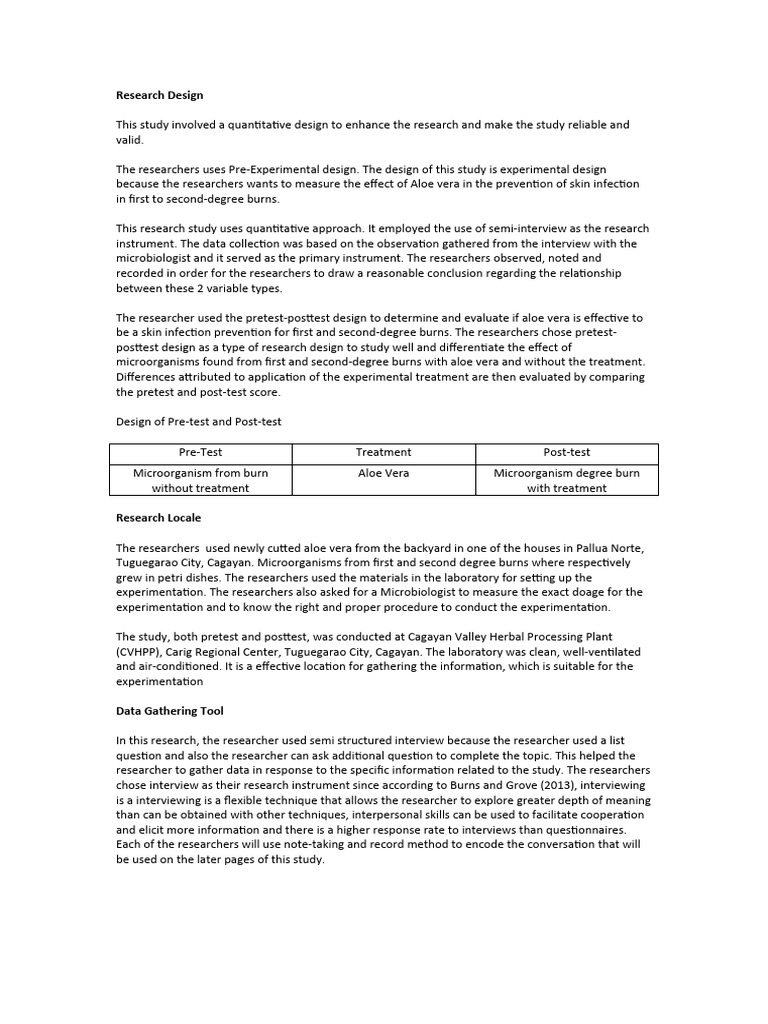 Research Design | PDF | Science | Scientific Method