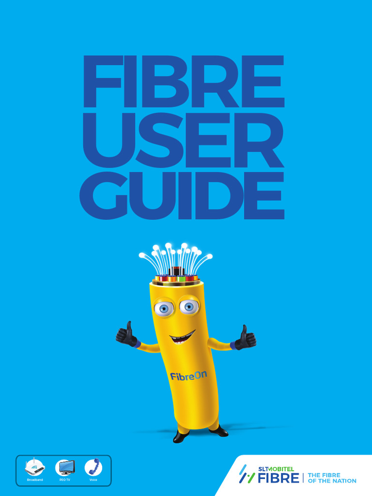 SLT-MOBITEL Fibre User Guide | PDF | Wi Fi | Internet Access