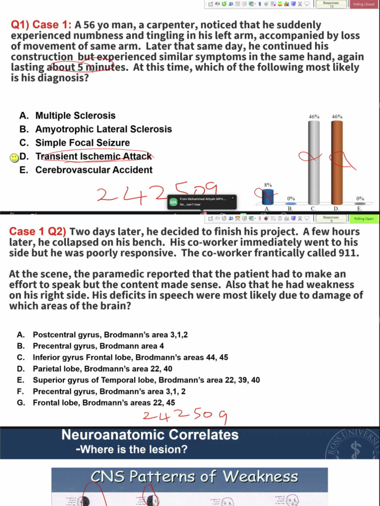 Neuro Patient Presentation Case | PDF