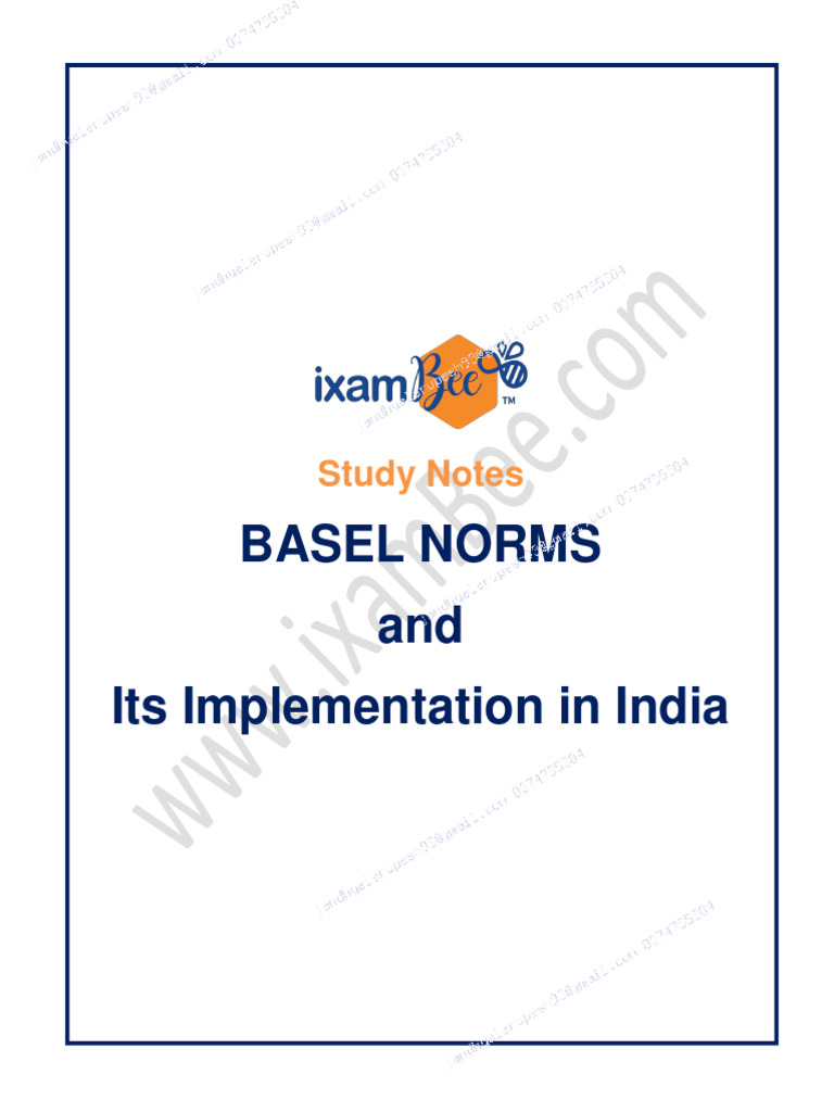 General Topics - Basel Norms - Updated Feb 2022 | PDF | Basel Iii | Basel Ii