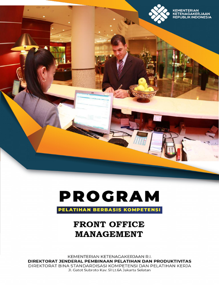 Pelatihan Manajemen Front Office | PDF | Bisnis