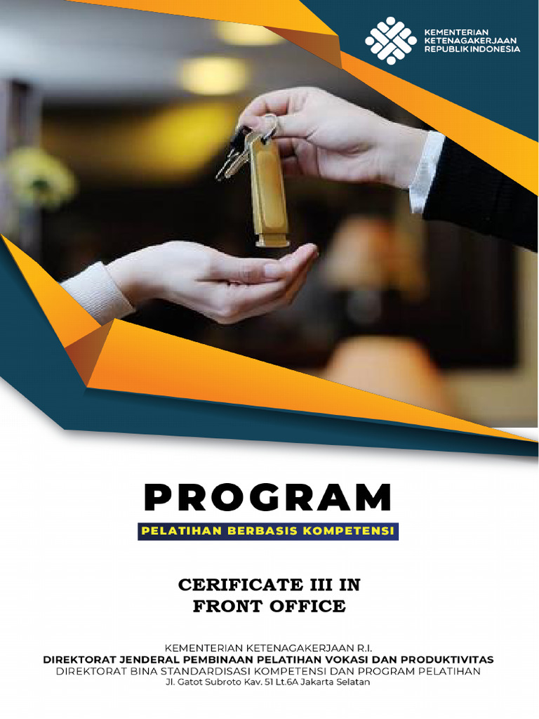 Certificate III Level in Front Office | PDF | Bisnis | Komputer