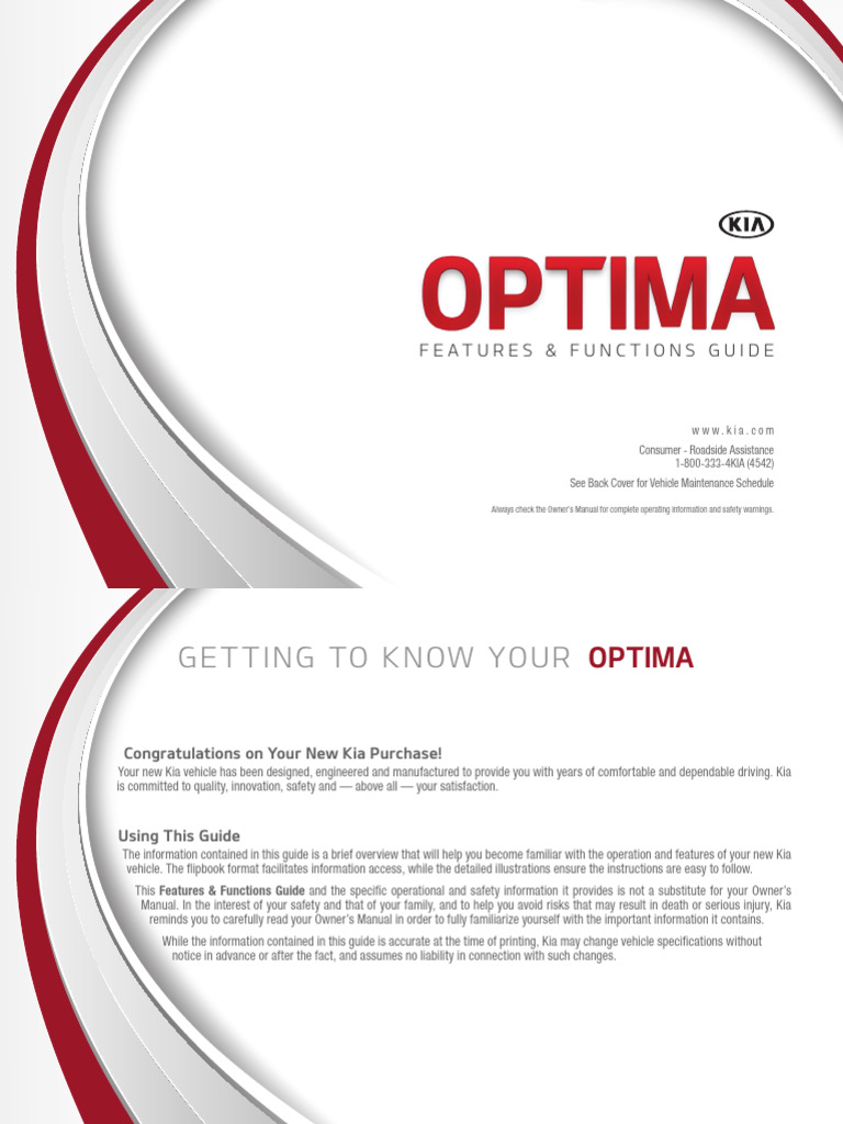 2015 Kia Optima FFG | PDF | Fuel Economy In Automobiles | Qr Code