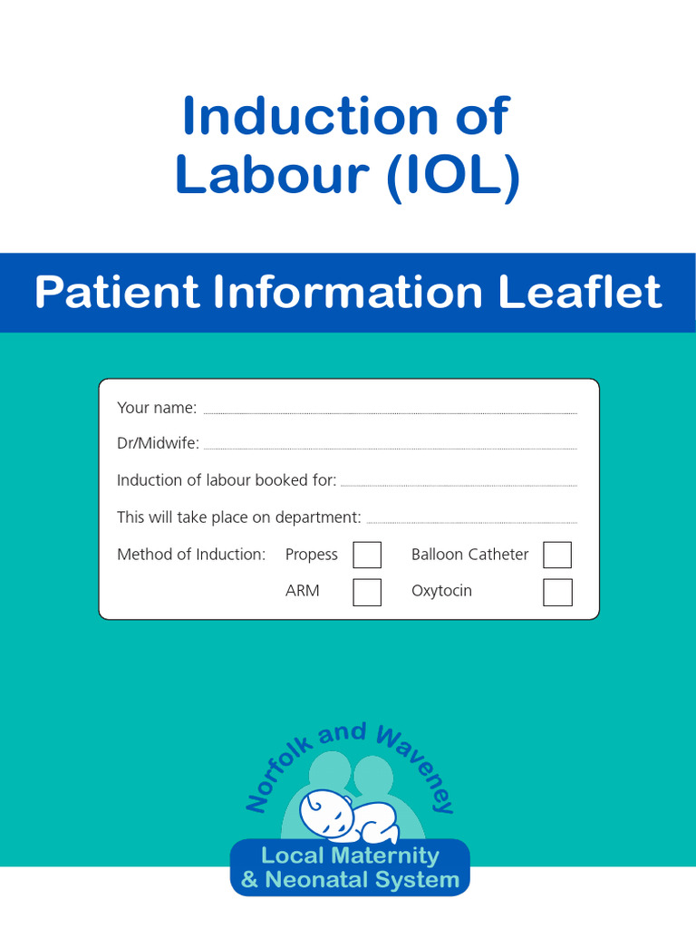 IOL Service User Booklet | PDF | Childbirth | Pregnancy