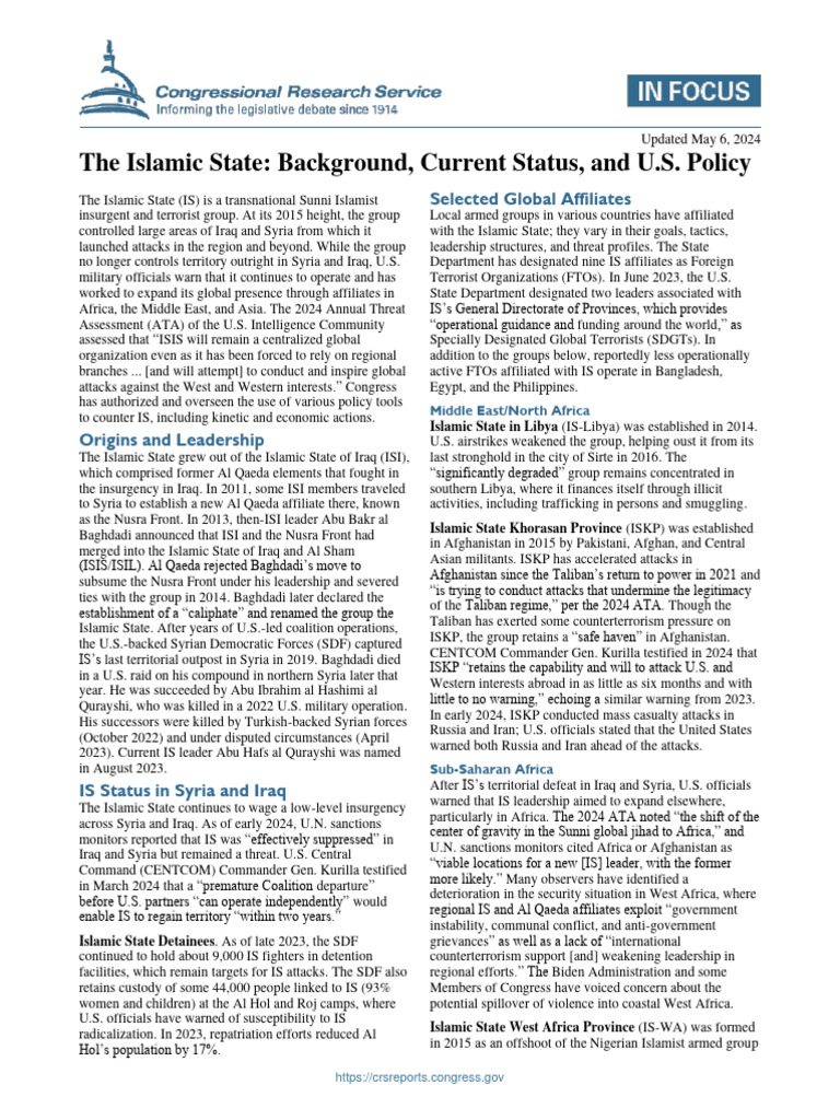 Birth Config | PDF | Islamic State Of Iraq | International Relations