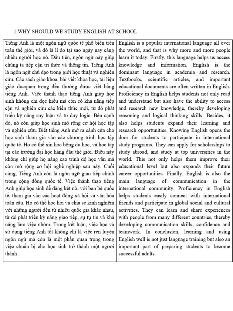 English Paragraph | PDF