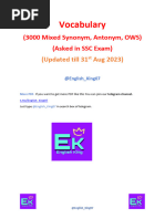 Samudra Manthan vocab 1 | PDF