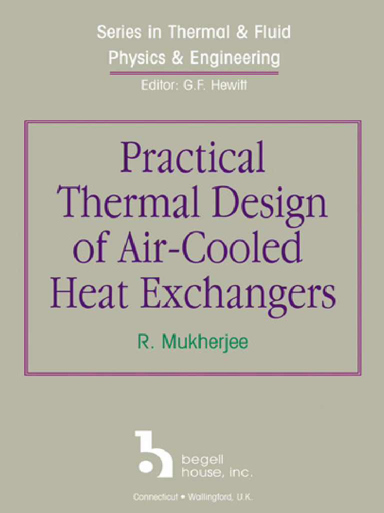 Practical Thermal Design of Air Cooled Heat Exchangers | PDF | Heat Exchanger | Heat
