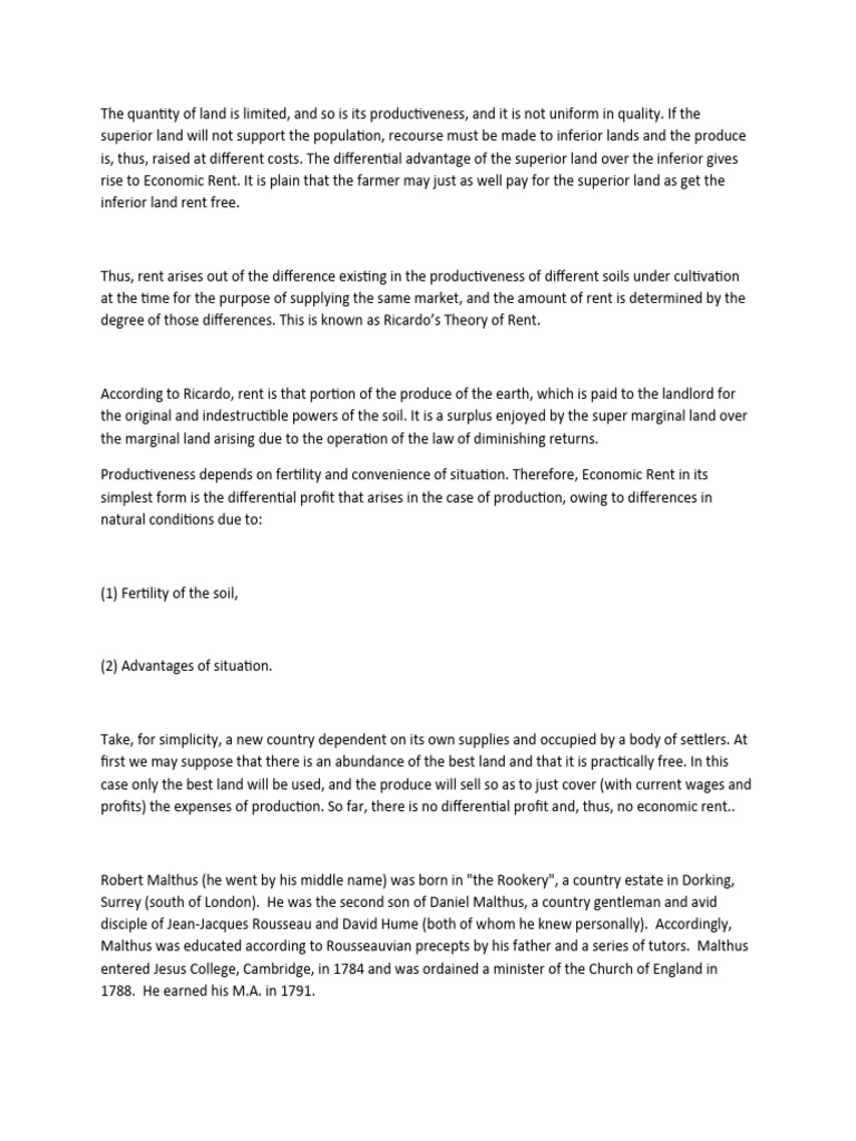 Esm 261 Assignment | PDF | Classical Economics | Economics