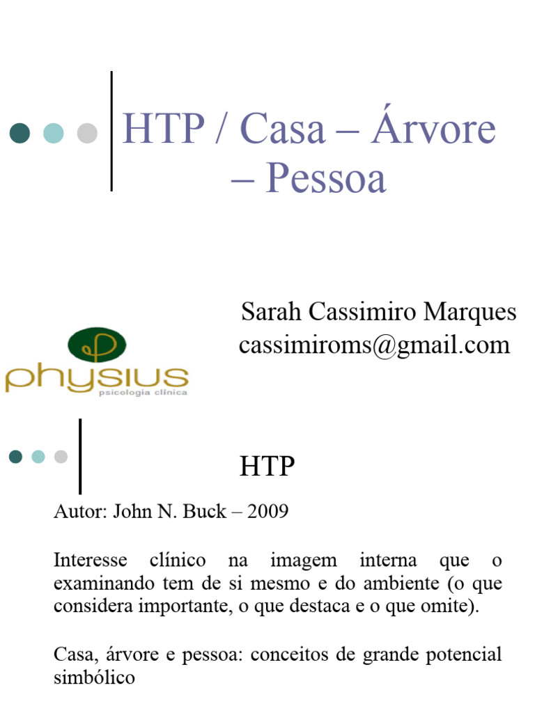 Slides Aula HTP | PDF | Árvores | Desenho