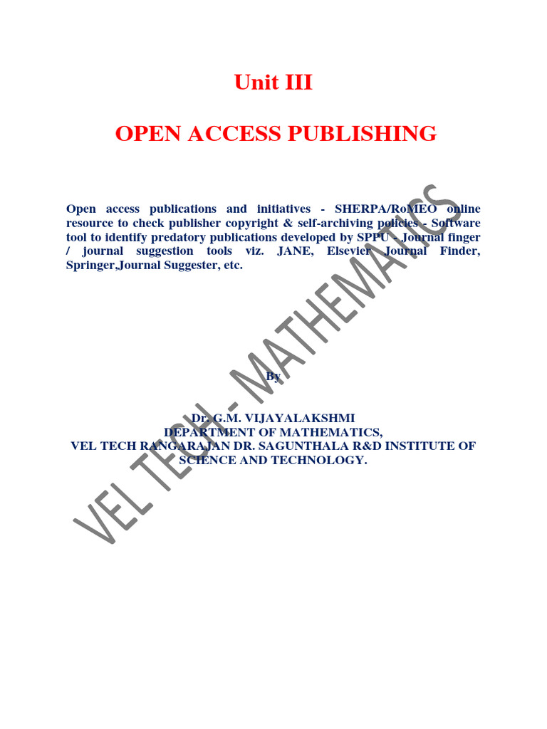 Rpe U3 | PDF | Open Access | Academic Journal