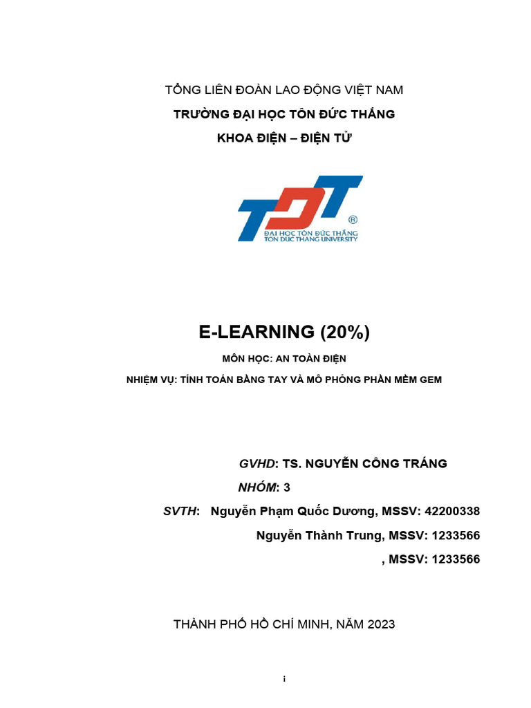 Đánh Giá Elearning 30% - ATĐ | PDF