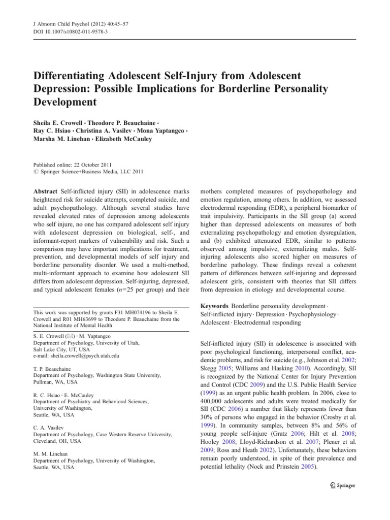 crowell-differentiating-adolescent-self-injury-from-adolescent ...