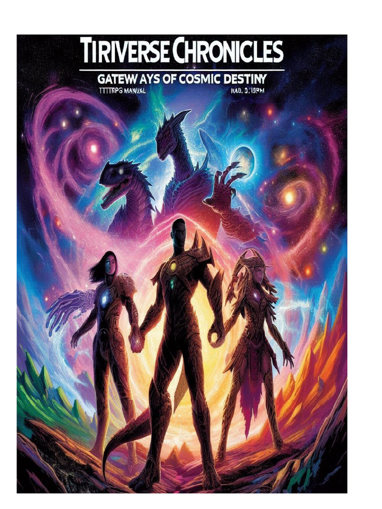 Triverse Chronicles Gateways of Cosmic Destiny - Game Master's Manual ...