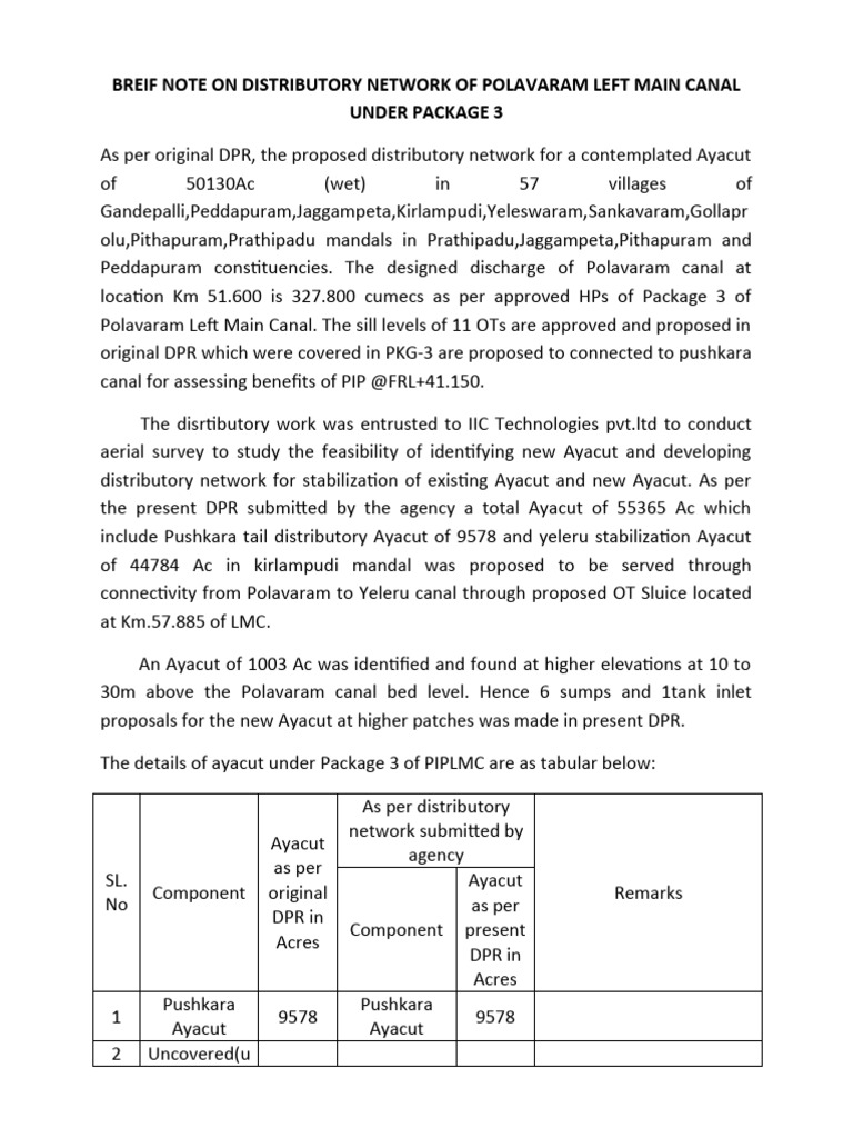 SL - NO - 5 Breif Note On Distributory Network System | PDF