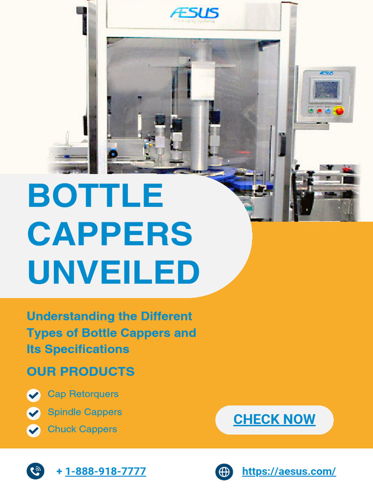 Bottle Cappers Unveiled - Understanding Different Types and ...