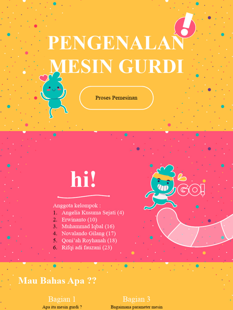 Mesin Gurdi: Fungsi dan Komponen | PDF