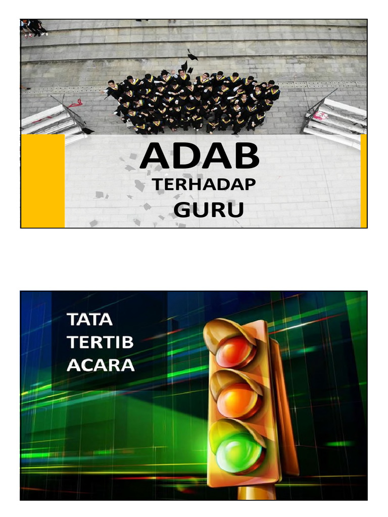 Tholabul Ilmi Adab Kepada Guru 26092023 - Print | PDF