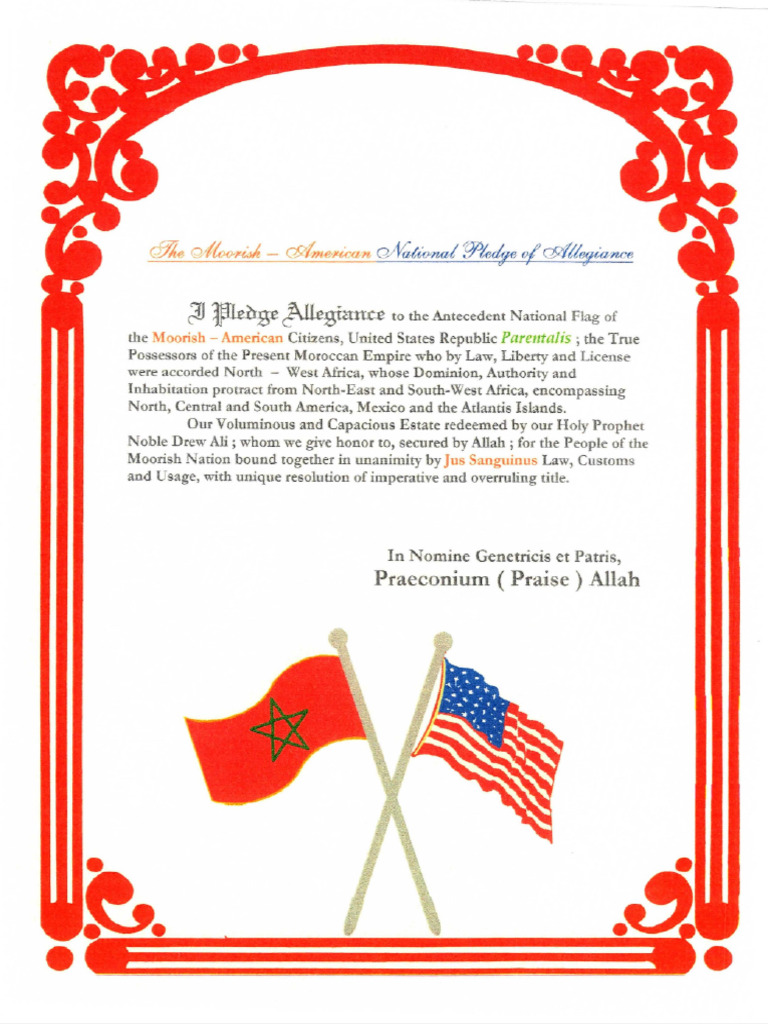 Pledge of Allegiance | PDF