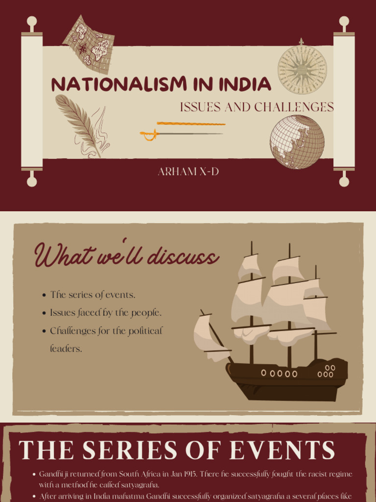 Nationalism in India | PDF | Mahatma Gandhi | Politics Of India