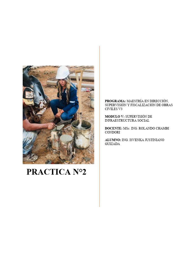 PRACTICA N°2 M5 | PDF | Hormigón | Ingeniería estructural
