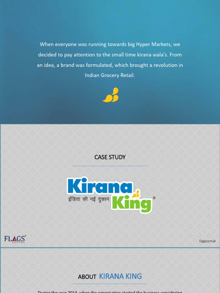 Kirana King Case Study - 240628 - 185947 | PDF | Brand | Retail