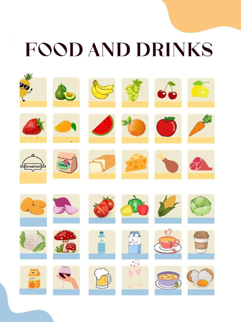 Food and Drinks | PDF