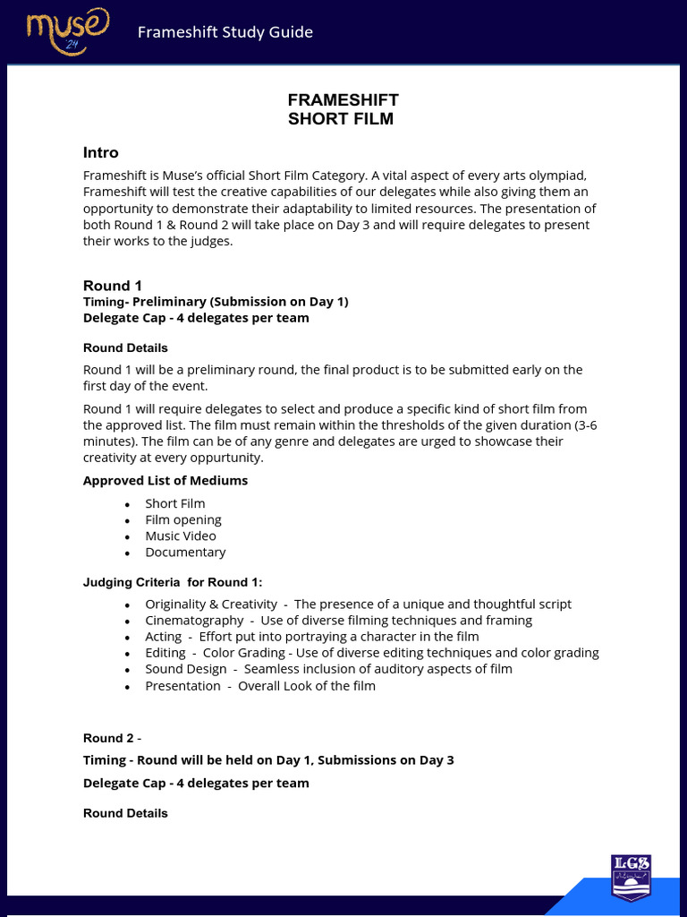 Frameshift | PDF | Cinematography | Video