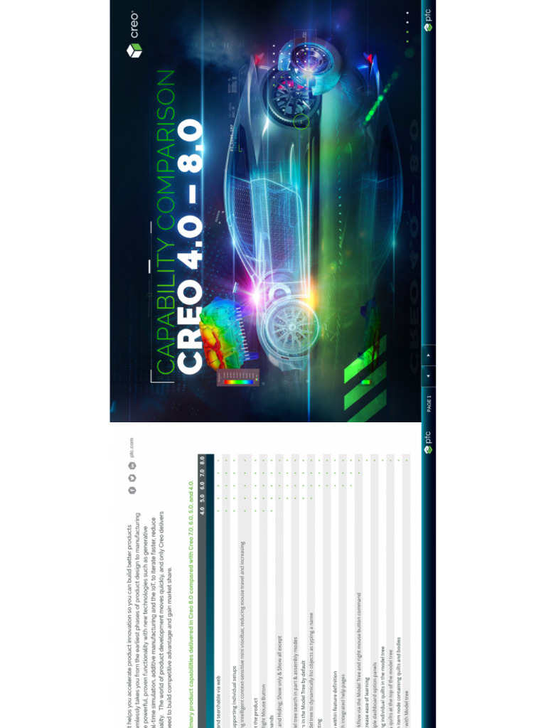 Creo - 8 Comparison | PDF