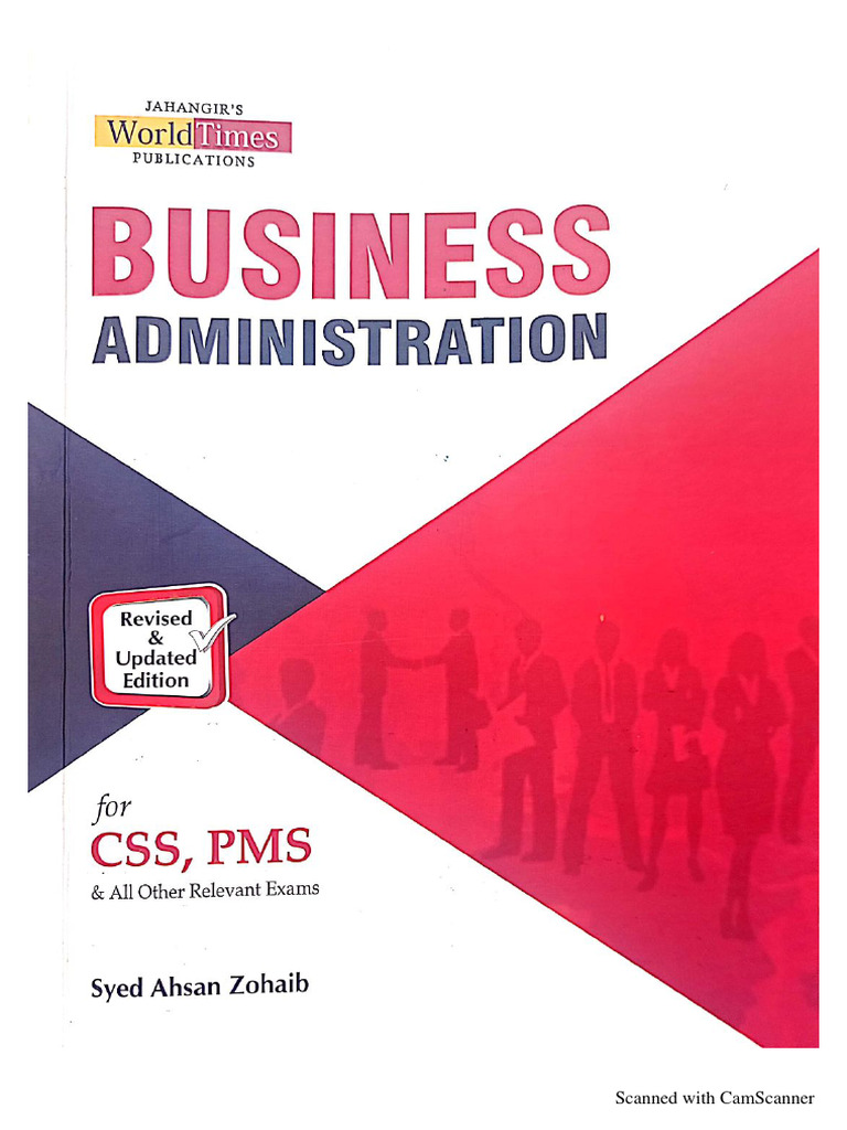 Business Administration (CSS) | PDF