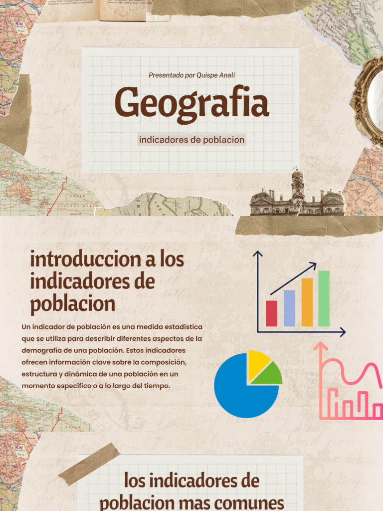 Beige Scrapbook Geography Presentation | PDF
