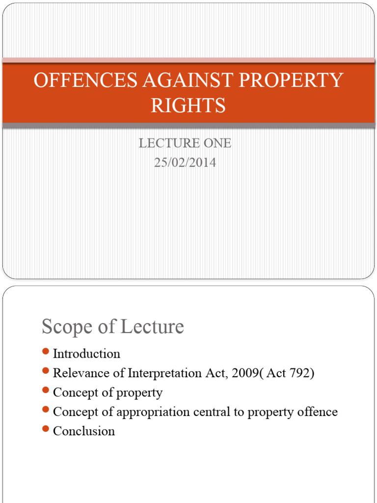 Offences Against Property Rights | PDF | Fraud | Forgery