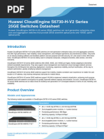 Huawei CloudEngine S5755-H Series High-Quality Multi-GE Switches Datasheet | PDF | Computer ...