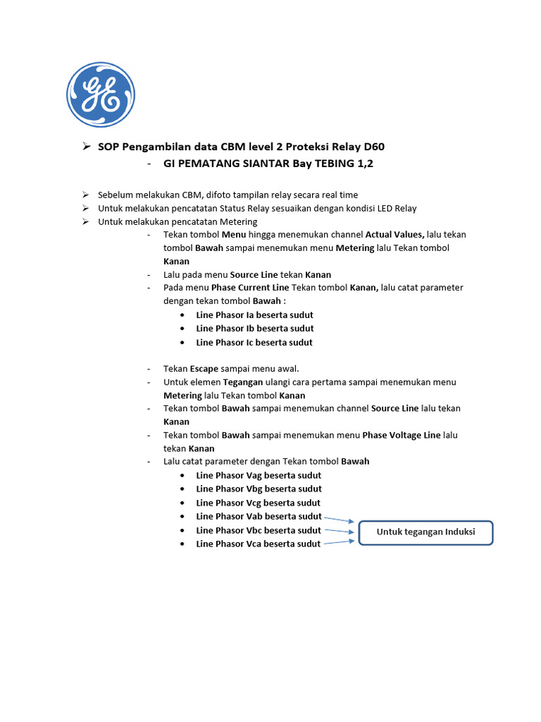 SOP Pembacaan CBM Lvl 2 D60 | PDF