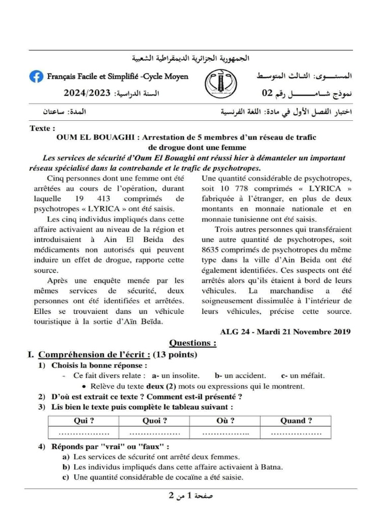 Document Fait Divers | PDF