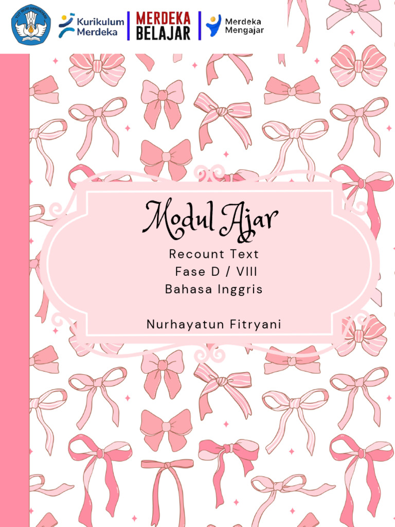 Modul - Recount Text | PDF