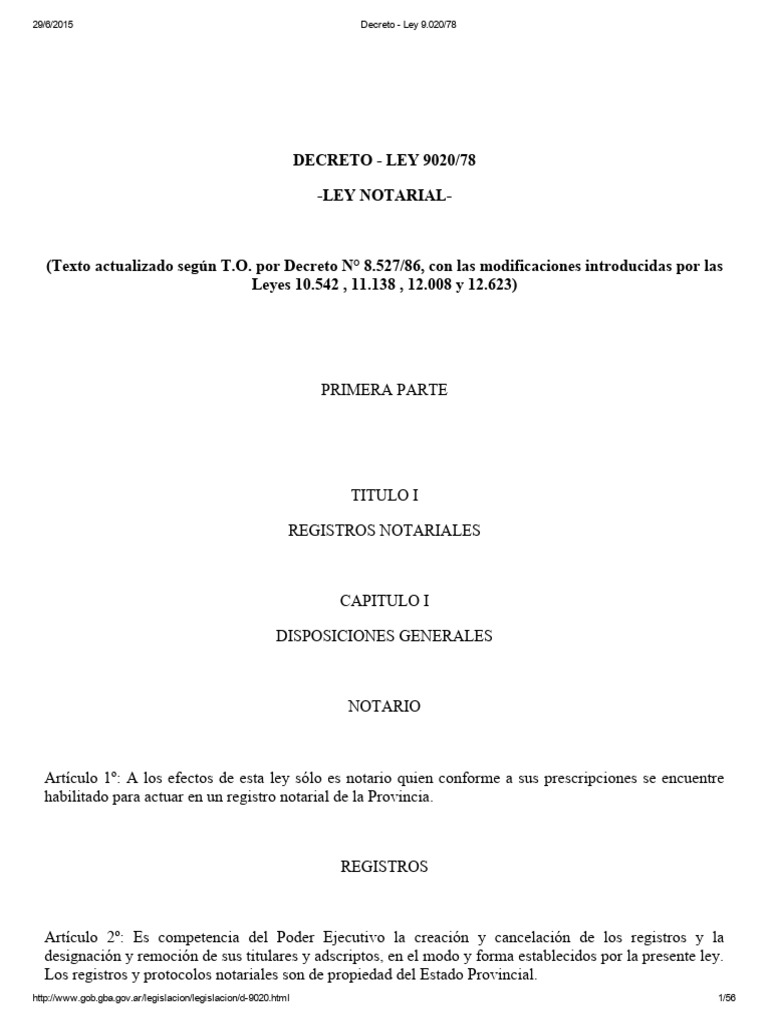 Ley 9020 | PDF | Judicaturas | Justicia