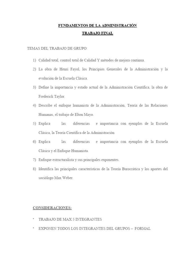 Trabajo Final - c1 Julio | PDF