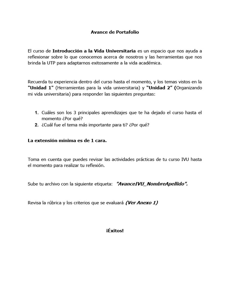 AvanceIVU - Deisy Sánchez | PDF | Relaciones personales, crianza y ...