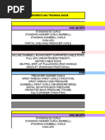 2 Body Part Workout Plan Cleaned | PDF